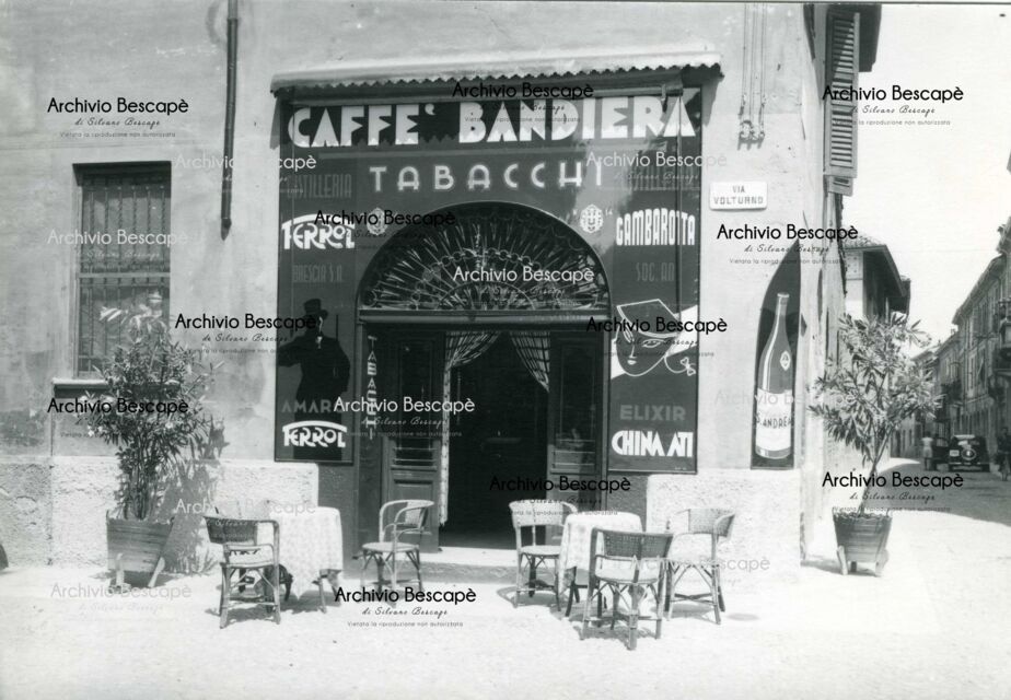 Lodi - Caffè Bandiera - Archivio Bescapé
